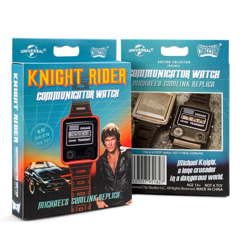 KNIGHT RIDER - Communicator Watch Comlink - Replica : ShopForGeek.com ...