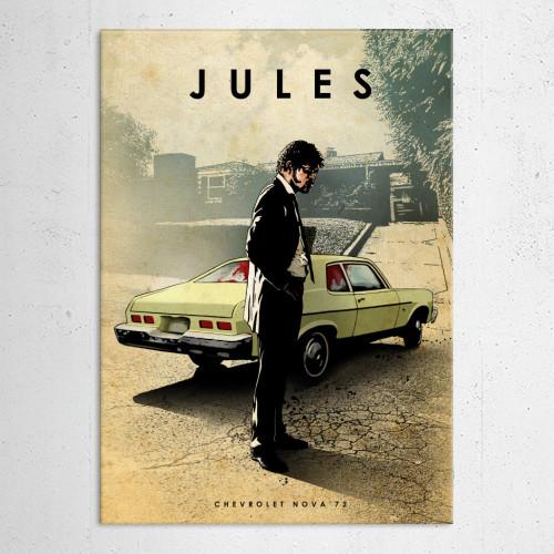 CAR LEGEND - Magnetic Metal Poster 45X32 - Jules : ShopForGeek.com ...