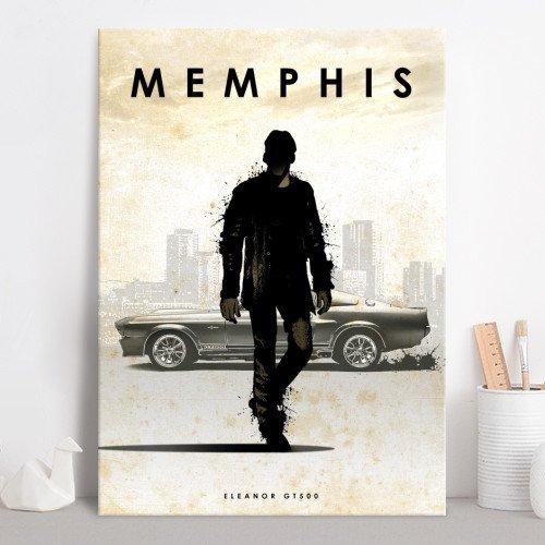 CAR LEGEND - Magnetic Metal Poster 45X32 - Memphis : ShopForGeek.com ...