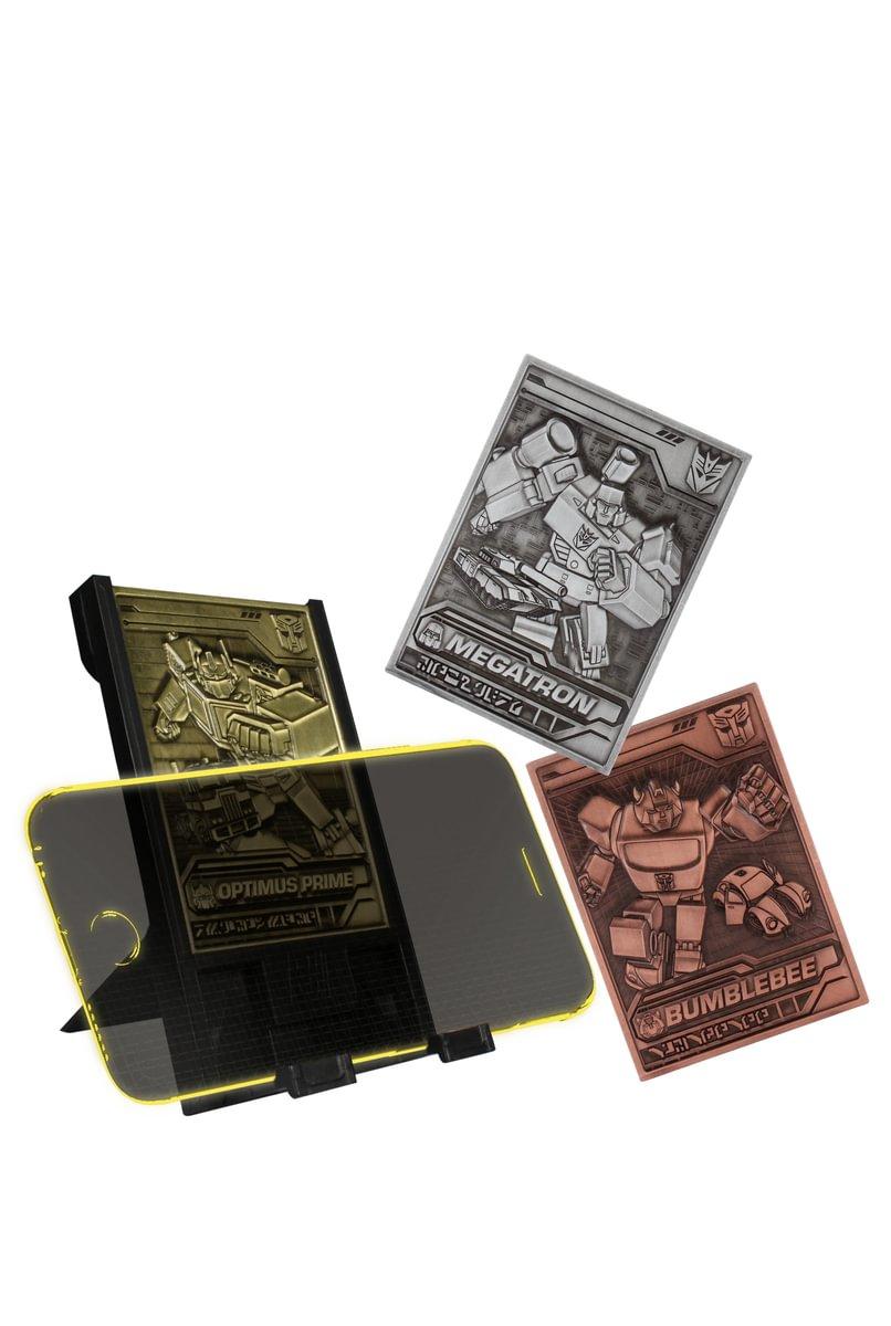 TRANSFORMERS - Starter Pack of 3 Digiplates + Interchangeable Stand ...