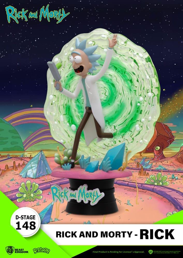 RICK & MORTY - Rick - Diorama D-Stage 14cm : ShopForGeek.com: Figurines ...