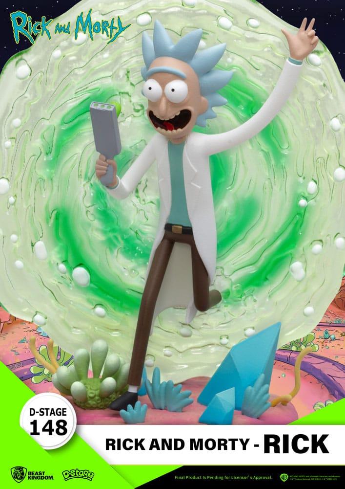 RICK & MORTY - Rick - Diorama D-Stage 14cm : ShopForGeek.com: Figurines ...
