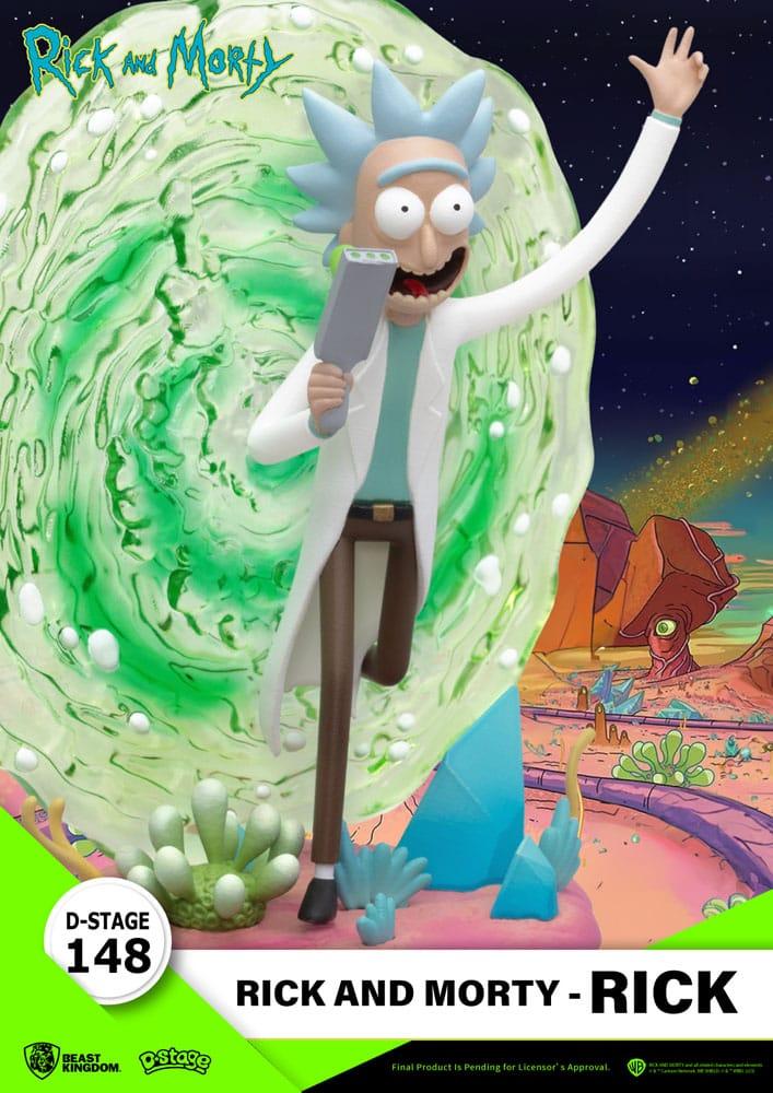 RICK & MORTY - Rick - Diorama D-Stage 14cm : ShopForGeek.com: Figurines ...