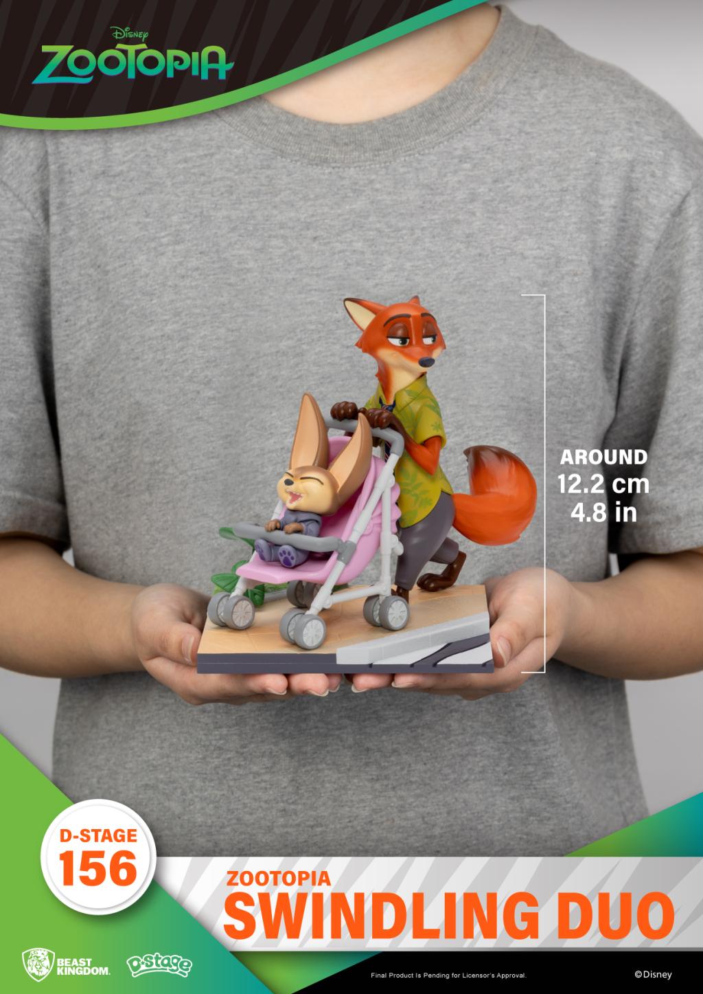 ZOOTOPIA 2 - Swindling Duo - Diorama D-Stage 12.2cm : ShopForGeek.com ...