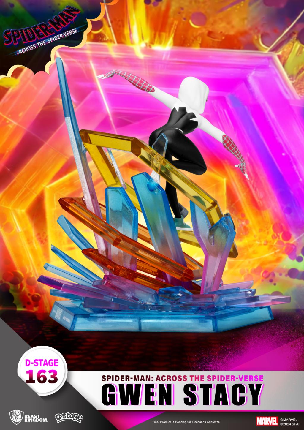 SPIDER-MAN ACROSS THE SPIDERVERSE - Gwen Stacy - Diorama D-Stage 15cm ...