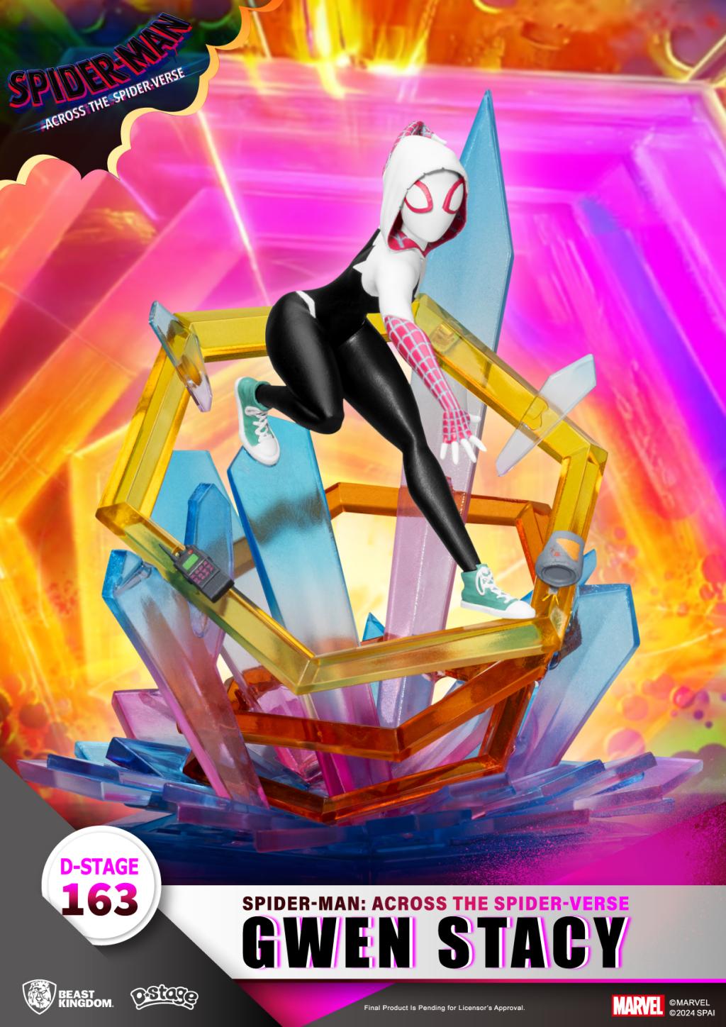 SPIDER-MAN ACROSS THE SPIDERVERSE - Gwen Stacy - Diorama D-Stage 15cm ...