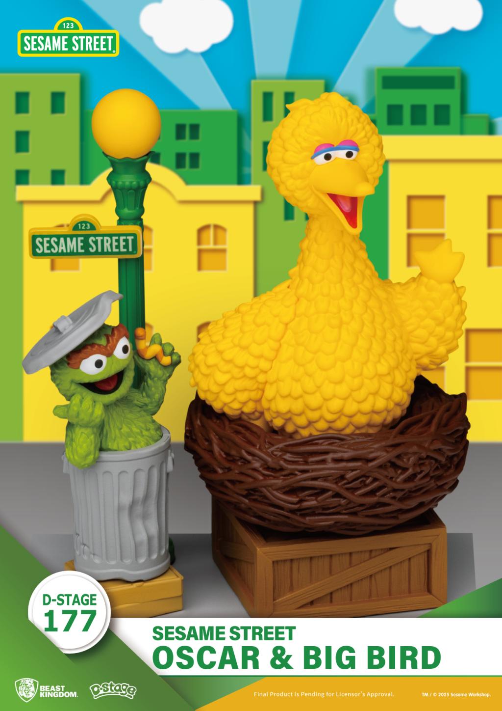 SESAME STREET - Oscar & Big Bird - Diorama D-Stage 13cm : ShopForGeek ...