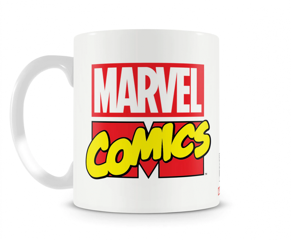 MARVEL COMICS - Logo - Coffee Mug : ShopForGeek.com: Mug H.O. Marvel