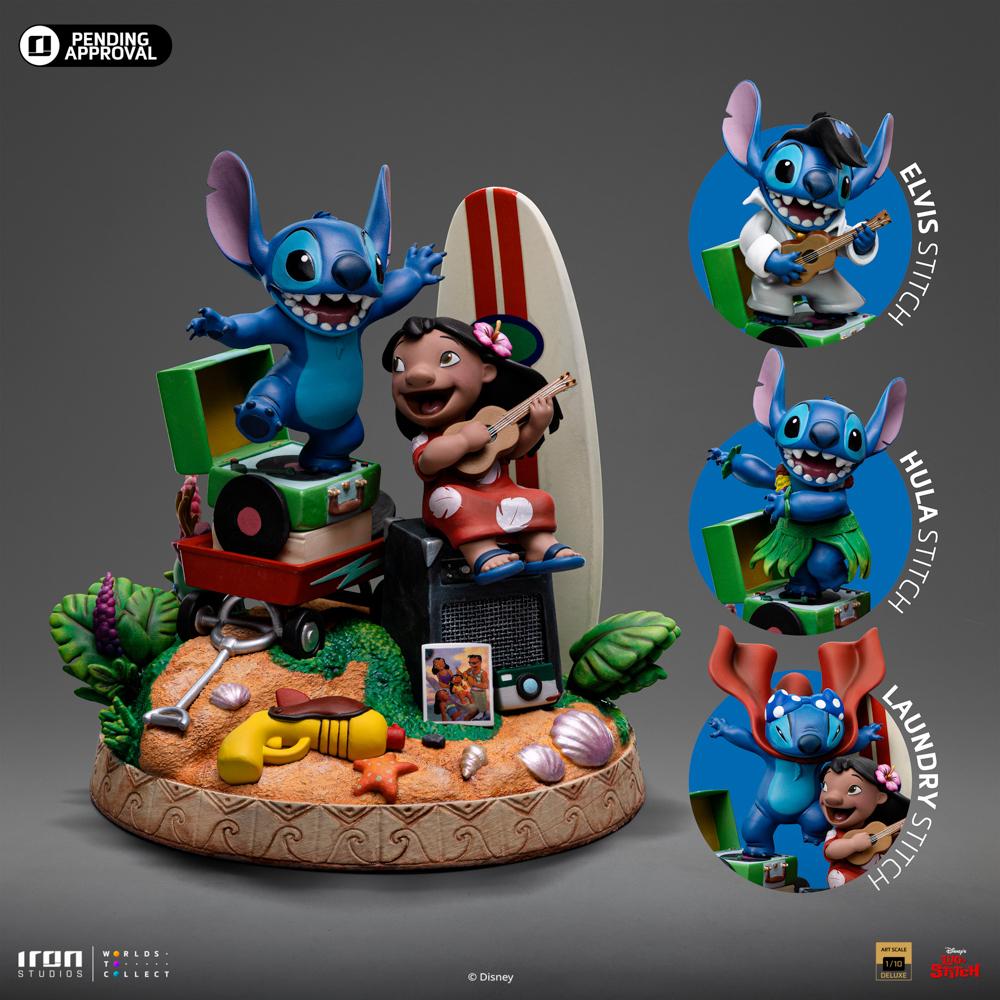 DISNEY - Lilo & Stitch - Statue Art Scale 1/10 Deluxe 19.7cm : ShopForGeek.com: Figurita Iron ...