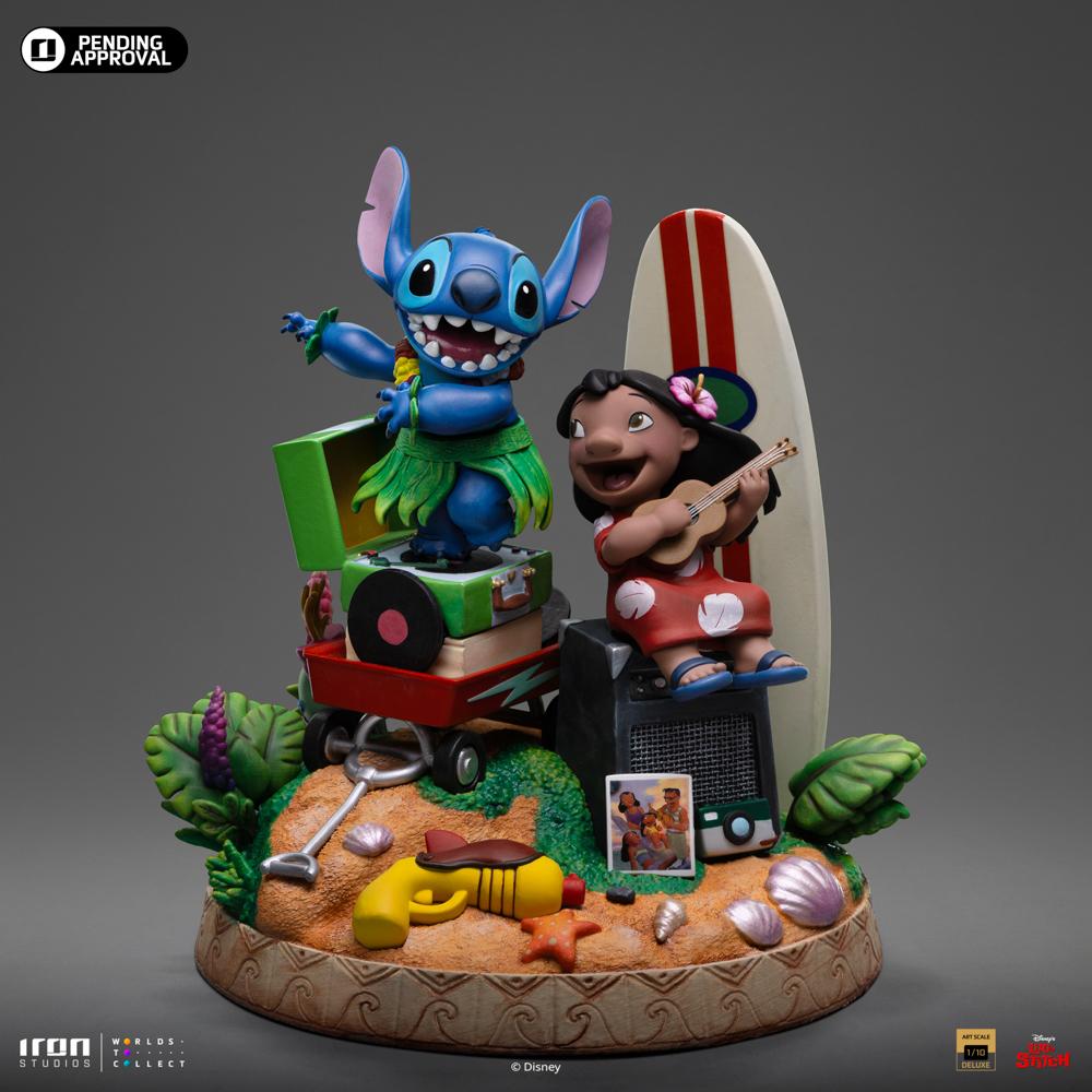 DISNEY - Lilo & Stitch - Statue Art Scale 1/10 Deluxe 19.7cm ...