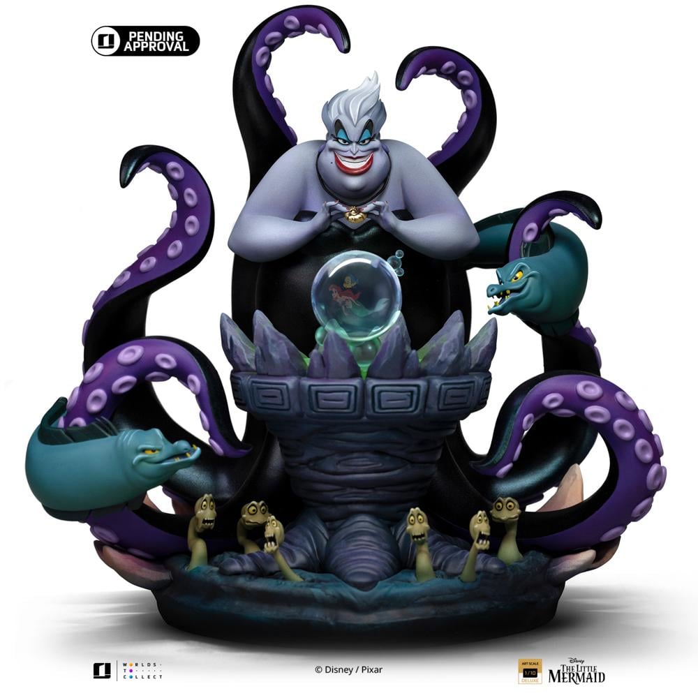 DISNEY VILLAINS - Ursula - Statue Deluxe Art Scale 1/10 23cm ...
