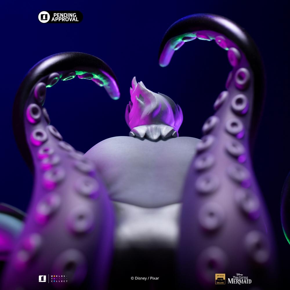 DISNEY VILLAINS - Ursula - Statue Deluxe Art Scale 1/10 23cm ...