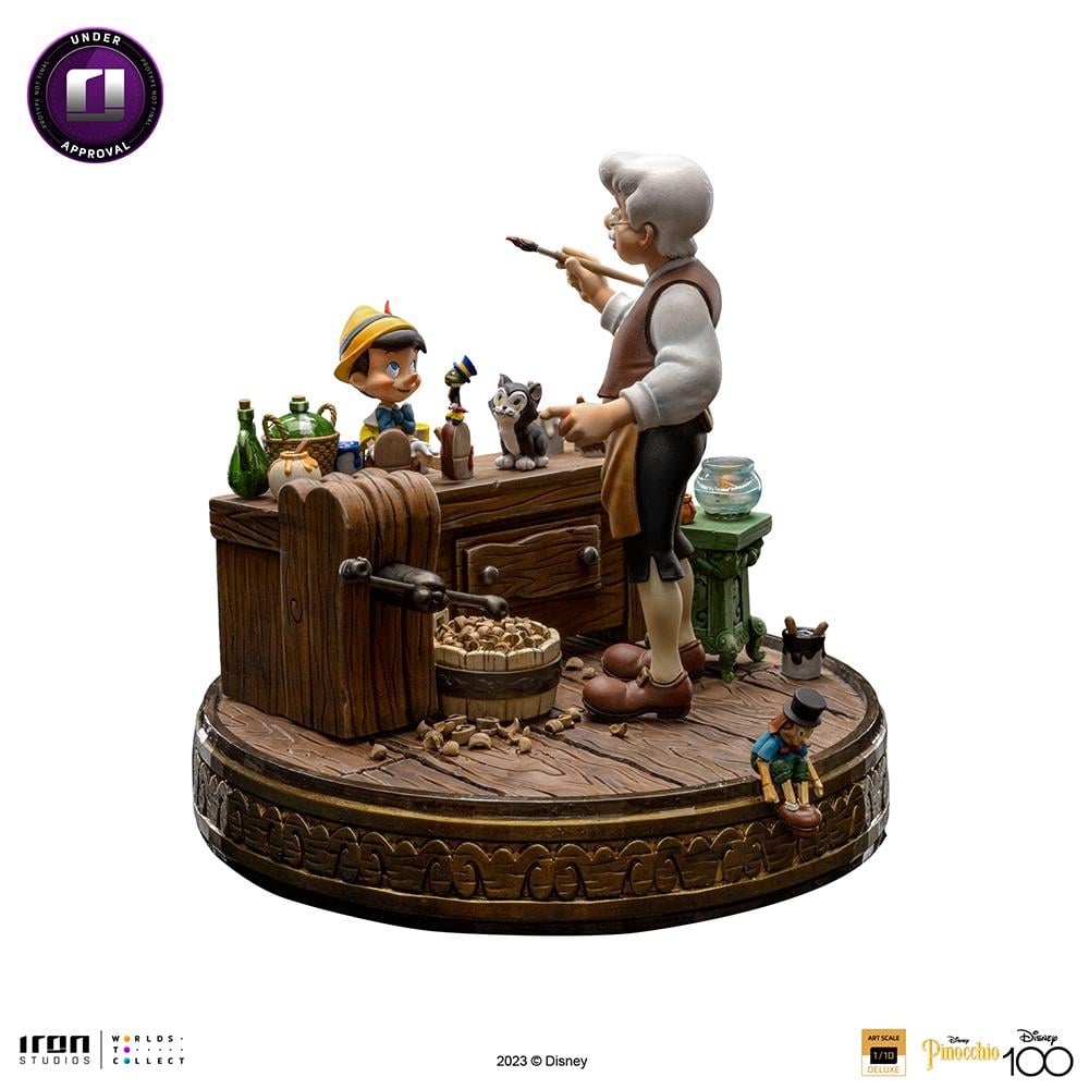DISNEY - Pinocchio - Statue Art Scale 1/10 Deluxe 17.9cm : ShopForGeek ...