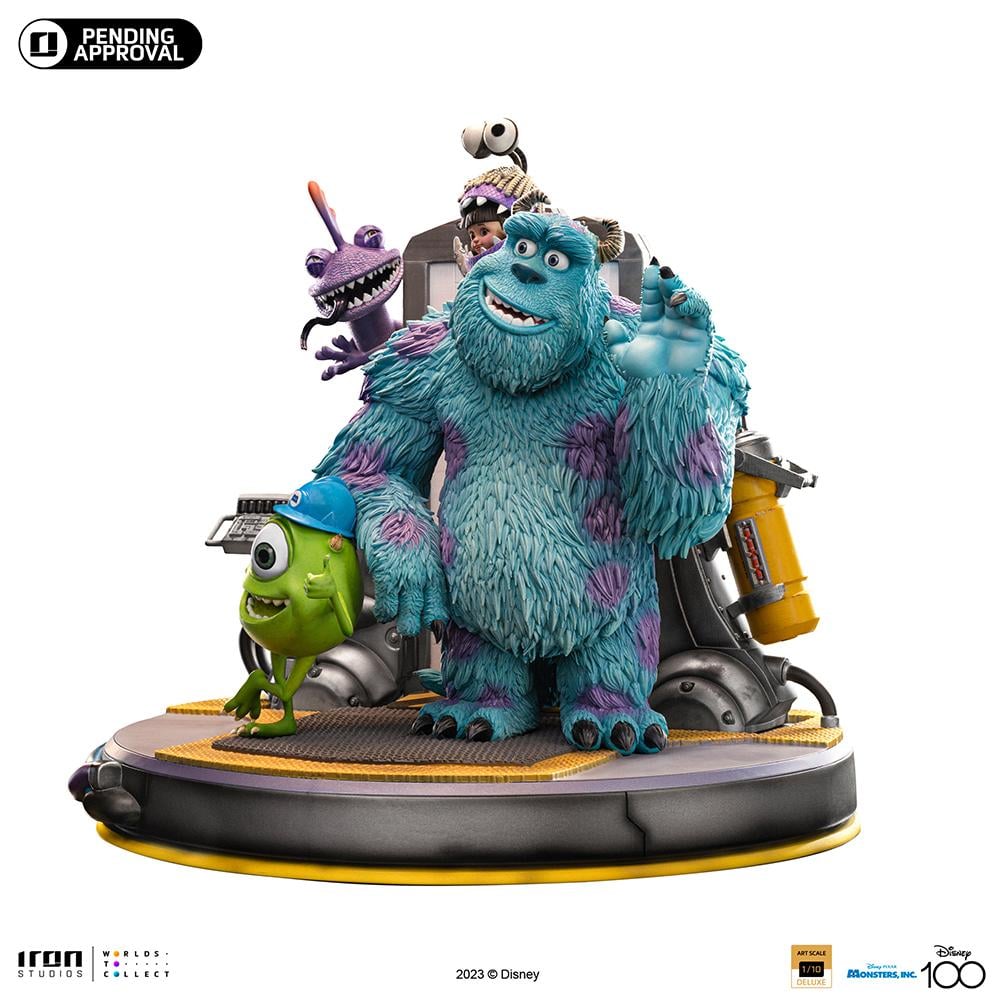 DISNEY - Monsters Inc - Statue Art Scale Deluxe 1/10 29.8cm ...