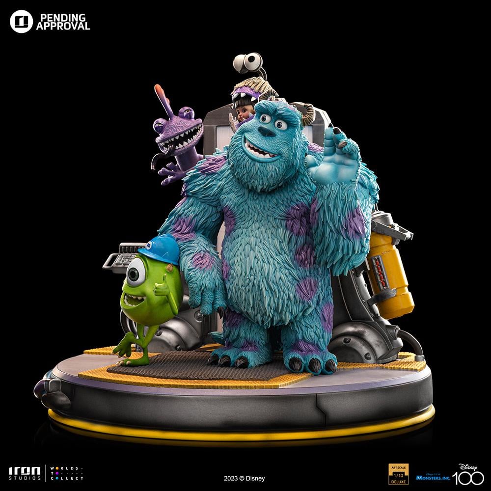 DISNEY - Monsters Inc - Statue Art Scale Deluxe 1/10 29.8cm ...