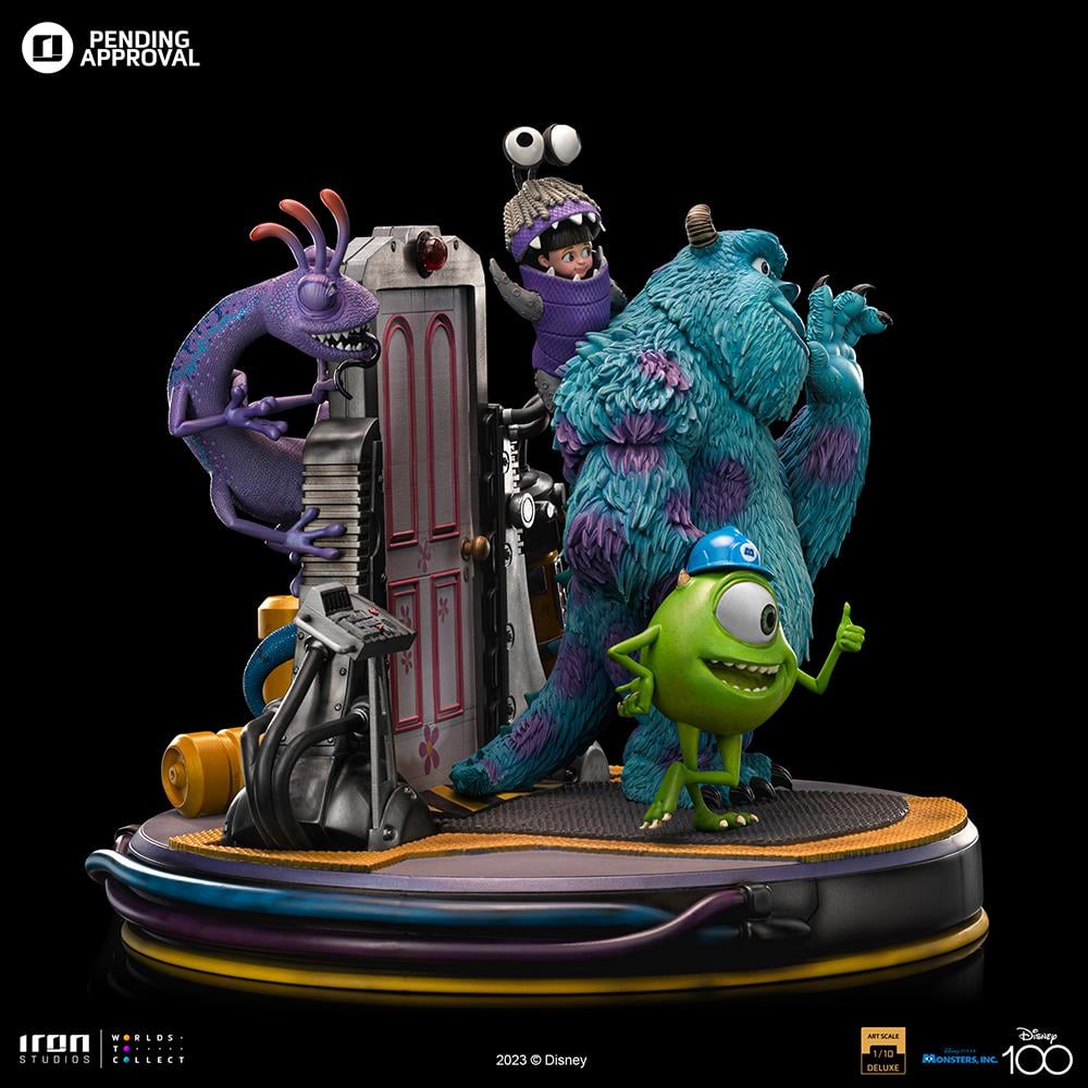 DISNEY - Monsters Inc - Statue Art Scale Deluxe 1/10 29.8cm ...