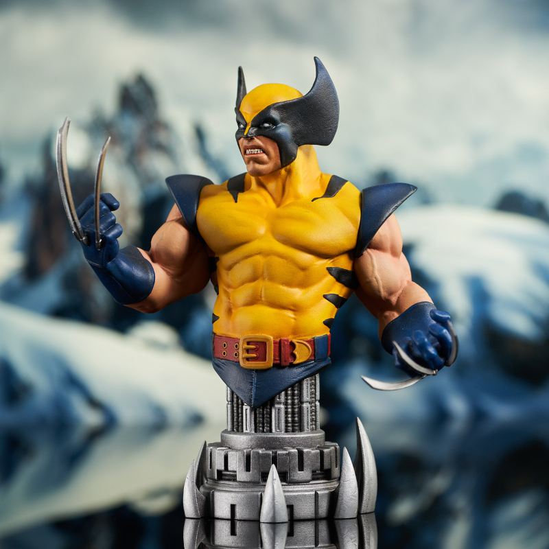 MARVEL - Wolverine (Yellow Outfit) - Mini Bust 2024 SDCC 12.7cm ...