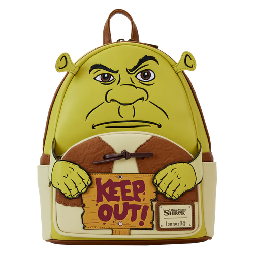 SHREK - Keep Out - Mini Backpack LoungeFly : ShopForGeek.com: Bag ...