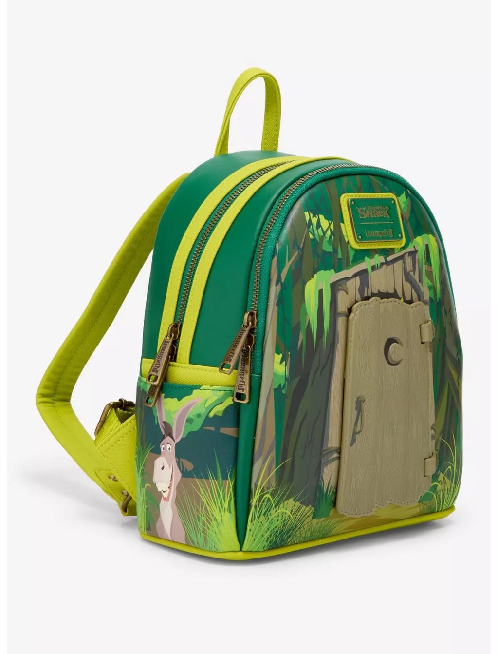 SHREK - Shrek & Donkey Swamp Door - Backpack LoungeFly Exclusive ...