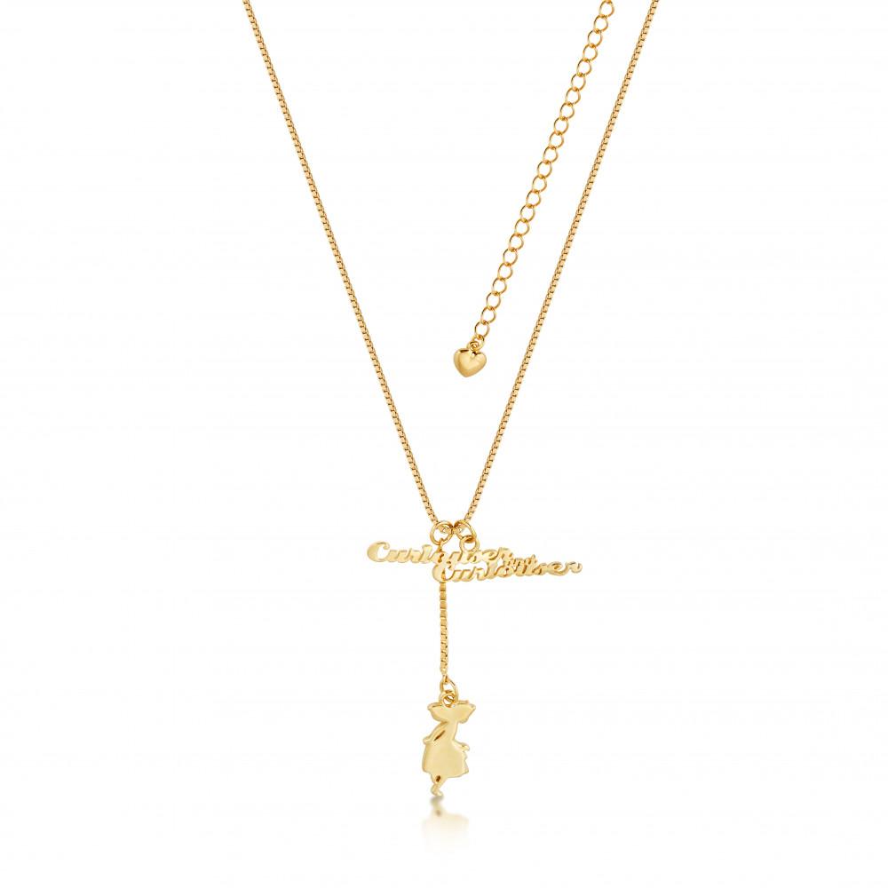 ALICE - Collier Curiouser Curiouser 'Gold Plated' : ShopForGeek.com ...