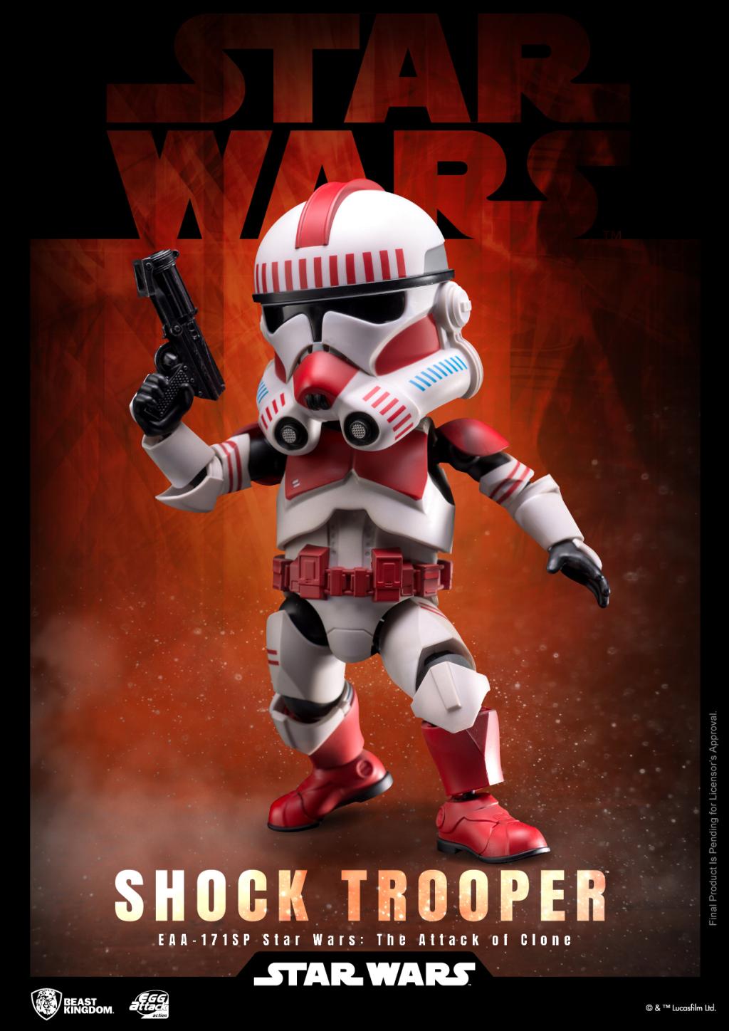STAR WARS - Shock Trooper - Figure Egg Attack Action 16.5cm ...