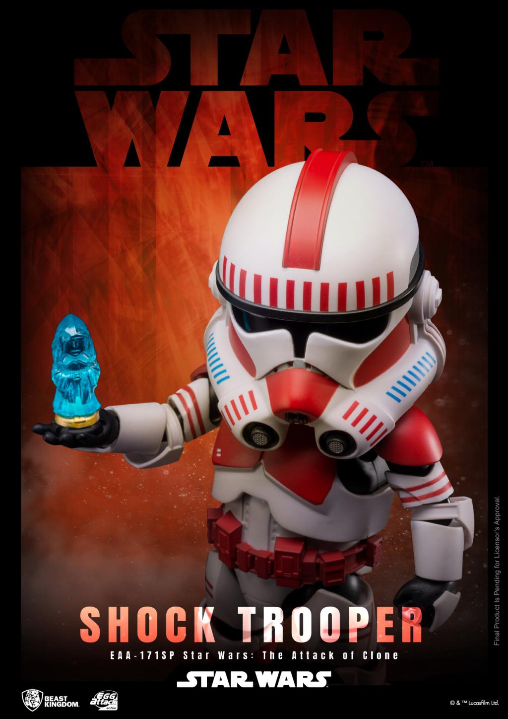 STAR WARS - Shock Trooper - Figure Egg Attack Action 16.5cm ...