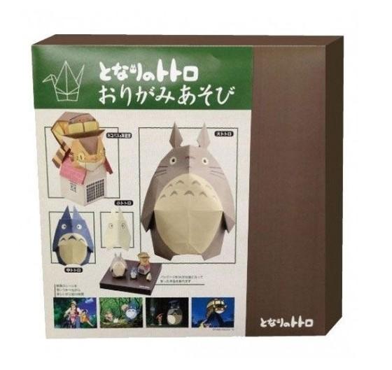 MY NEIGHBOR TOTORO - Totoro in front of the house - Origami Set ...