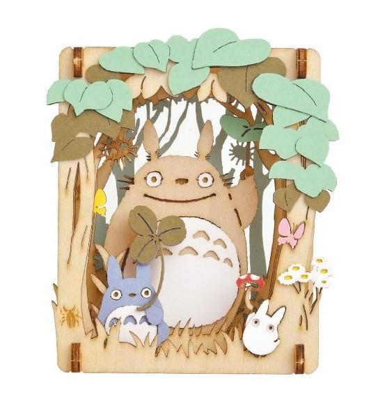 MY NEIGHBOR TOTORO - Totoro - Paper Theater Wood Style : ShopForGeek ...