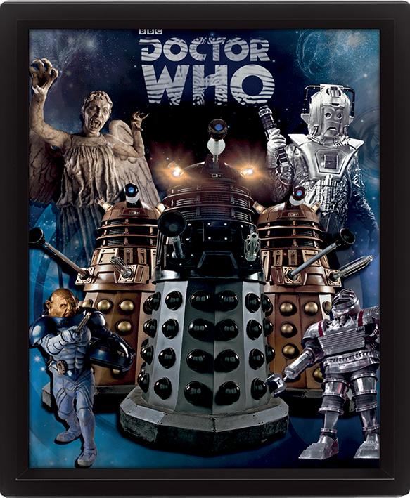 DOCTOR WHO - 3D Lenticular Poster 26X20 - Aliens : ShopForGeek.com ...