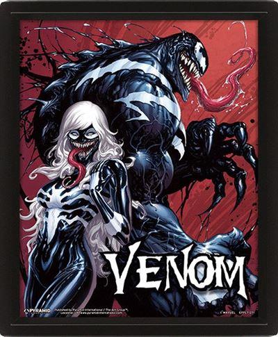VENOM - Teeth and Claws - 3D Lenticular Poster 26x20cm : ShopForGeek ...