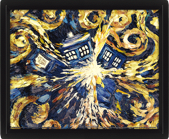 DOCTOR WHO - Exploding Tardis - 3D Lenticular Poster 26x20cm ...