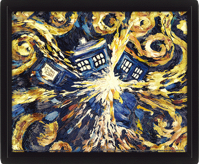 DOCTOR WHO - Exploding Tardis - 3D Lenticular Poster 26x20cm ...