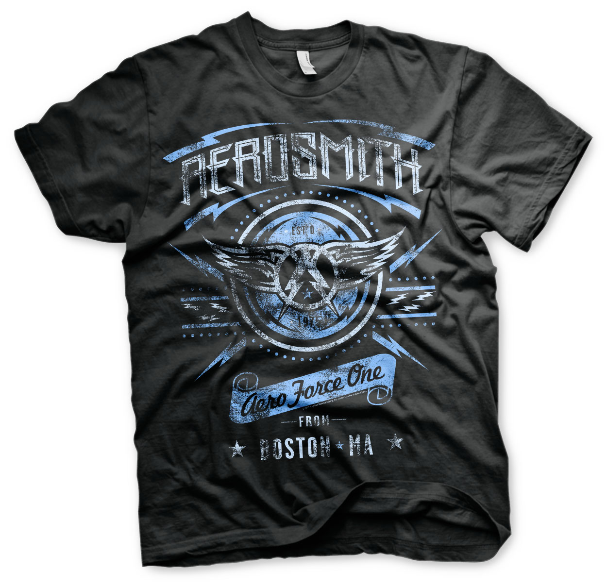 AEROSMITH - T-Shirt Aero Force One Distressed (XL) : ShopForGeek.com: T ...