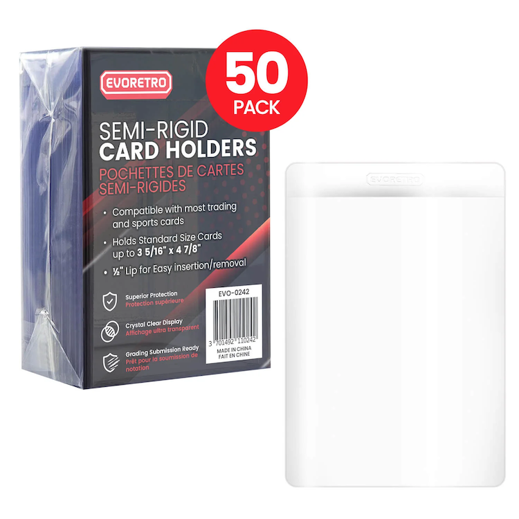BEMS | EVORETRO - Semi-Rigid Card Holders 50pc