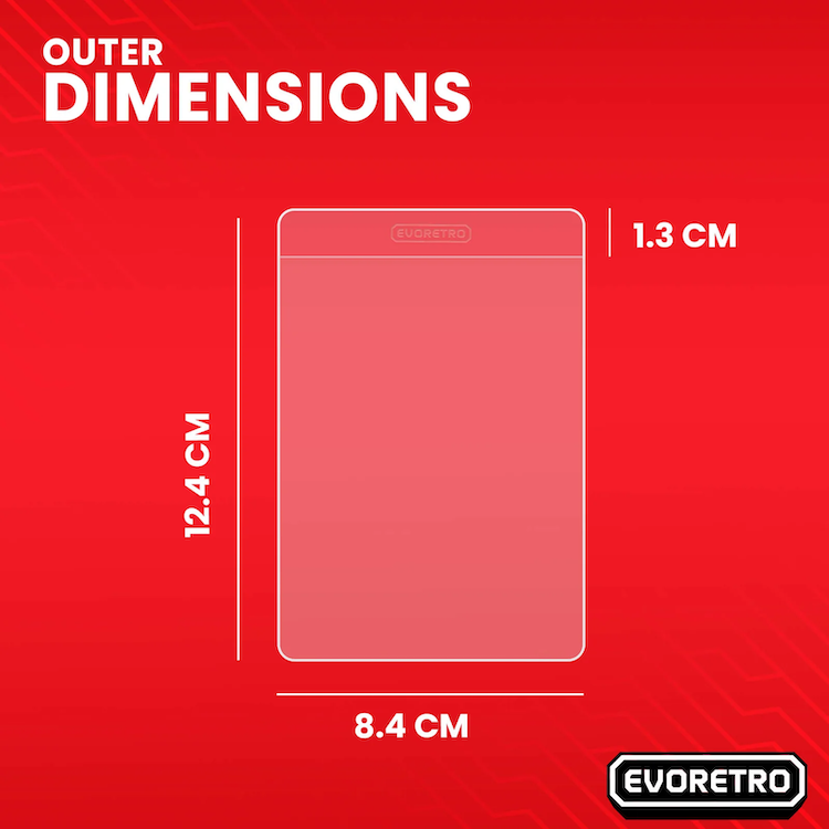 EVORETRO - Semi-Rigid Card Holders 50pc : ShopForGeek.com: Schutz ...