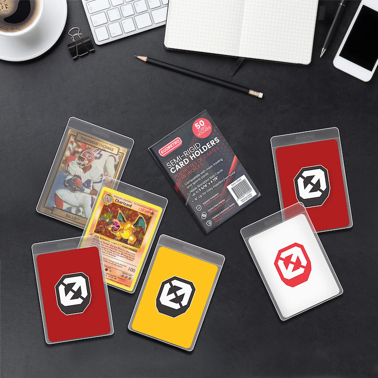 EVORETRO - Semi-Rigid Card Holders 50pc : ShopForGeek.com: Protection ...