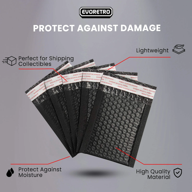 EVORETRO - Semi-Rigid Card Holders 50pc : ShopForGeek.com: Protezione ...