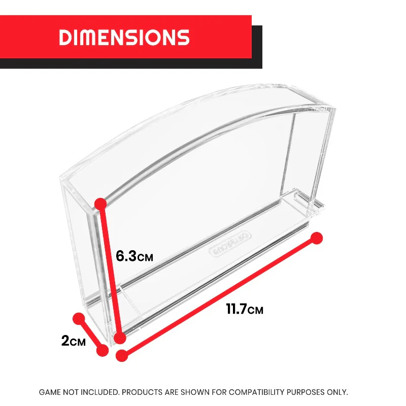 EVORETRO - PREMIUM Acrylic Case for N64 Cartridge pack of 2 ...