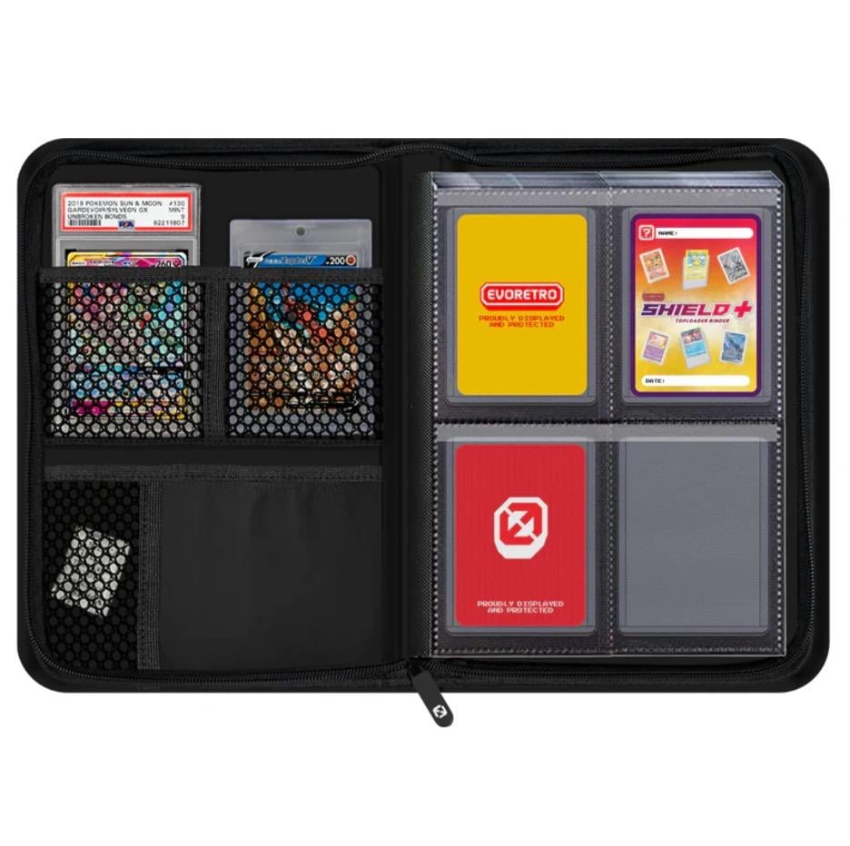 EVORETRO - Shield + Compact 96 Topload Cards Binder Black : ShopForGeek ...