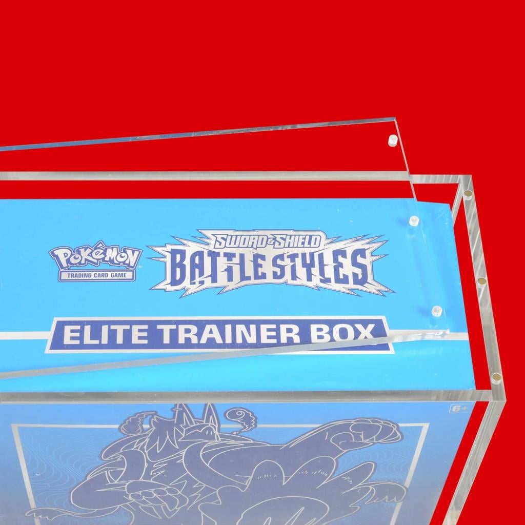 EVORETRO - Acrylic Protection ETB Elite trainer box w/ Magnet 1pcs ...