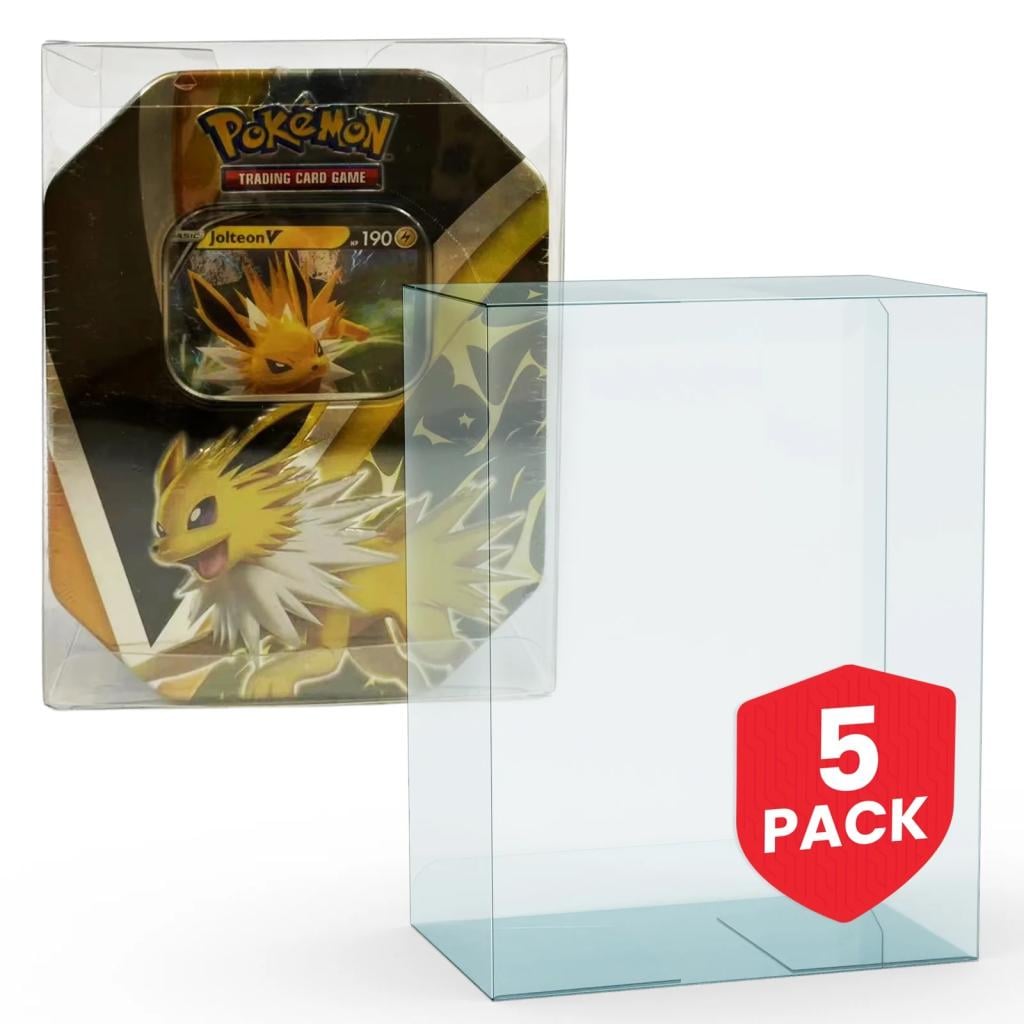 EVORETRO - PET Protector For Tin Box Pokemon 5pc : ShopForGeek.com ...