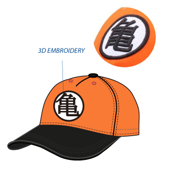 DRAGON BALL Z - Kame Logo - Cap : ShopForGeek.com: Cap Cotton Division ...