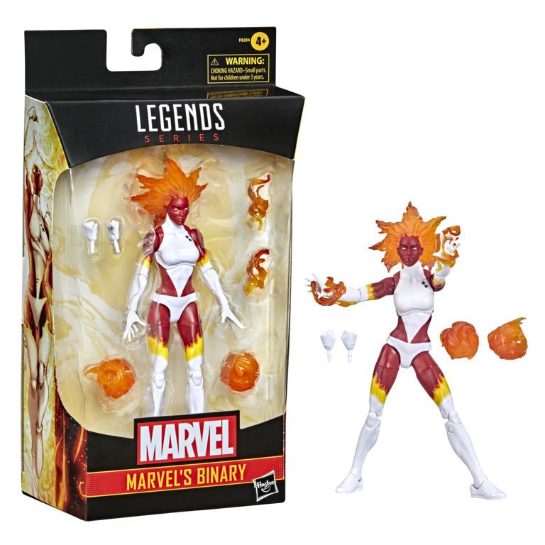 MARVEL - Binary - Figurine Marvel Legends : ShopForGeek.com: Figurines ...