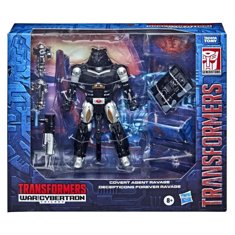 TRANSFORMERS - Covert Agent Ravage - Figurine Hasbro : ShopForGeek.com ...
