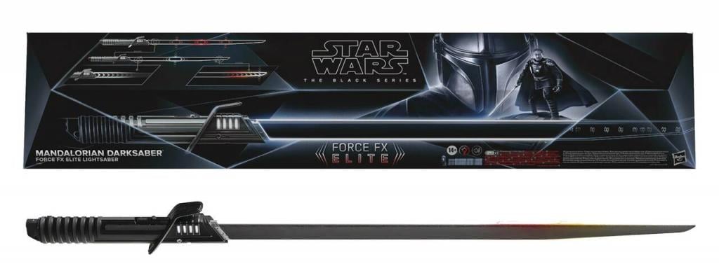 STAR WARS - Black Series Sabre Laser Force FX Mandalorian Darksaber ...