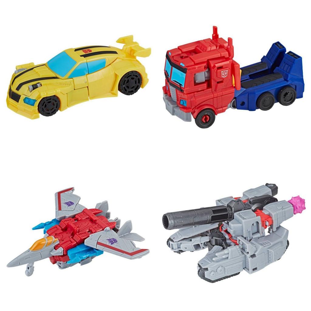 TRANSFORMERS - Buzzworthy Bumblebbe Warrior Pack 4 - Figurine Hasbro ...