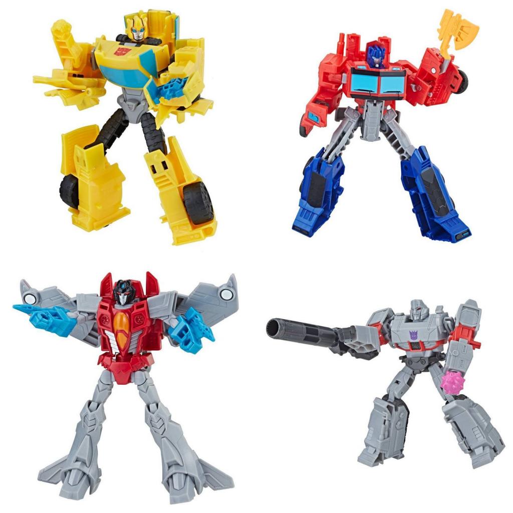 TRANSFORMERS - Buzzworthy Bumblebbe Warrior Pack 4 - Figurine Hasbro ...