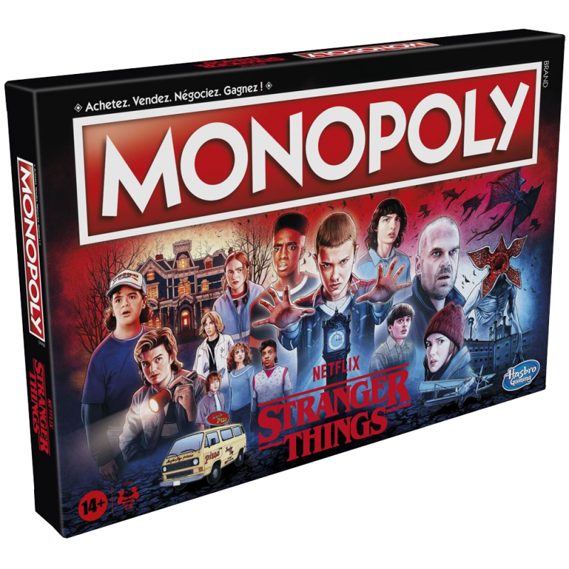 MONOPOLY - Stranger Things (FR) : ShopForGeek.com: Gesellschaftsspiel ...