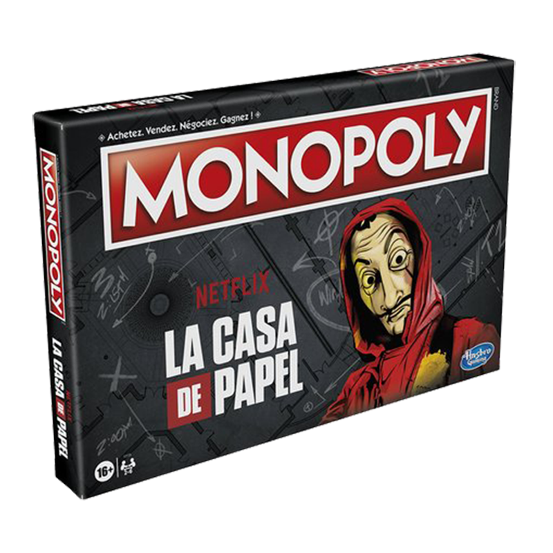 MONOPOLY - La casa de papel (FR) : ShopForGeek.com: Board game Hasbro ...