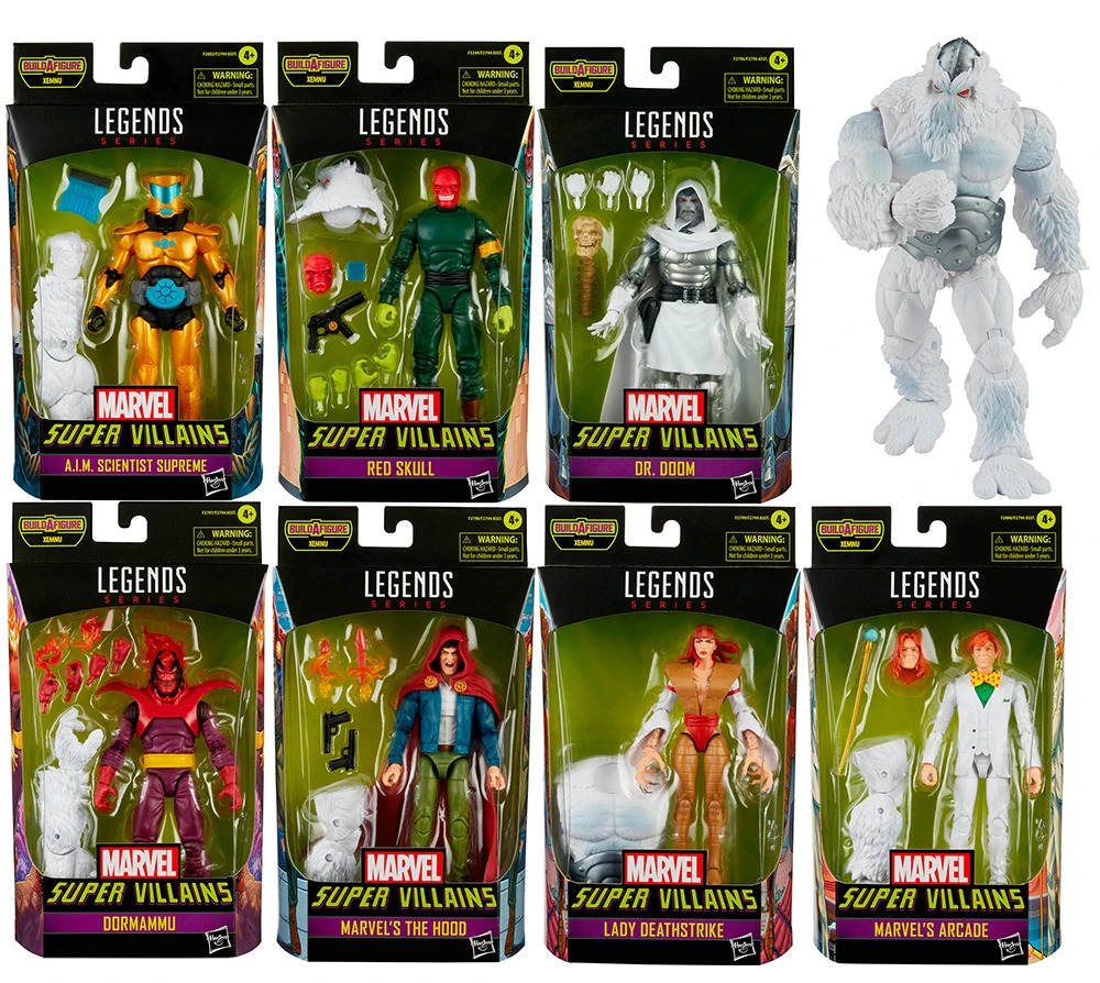 MARVEL - Super Villains - Figures Legends Series - Assort x8 ...